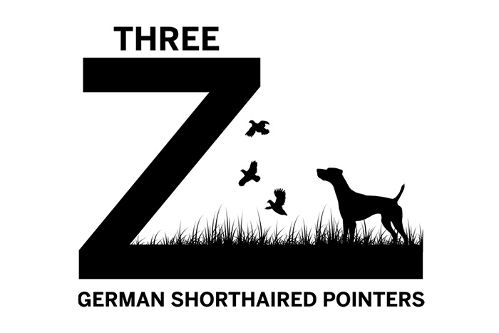 Three Zs German Shorthaired Pointers – Logo Design
