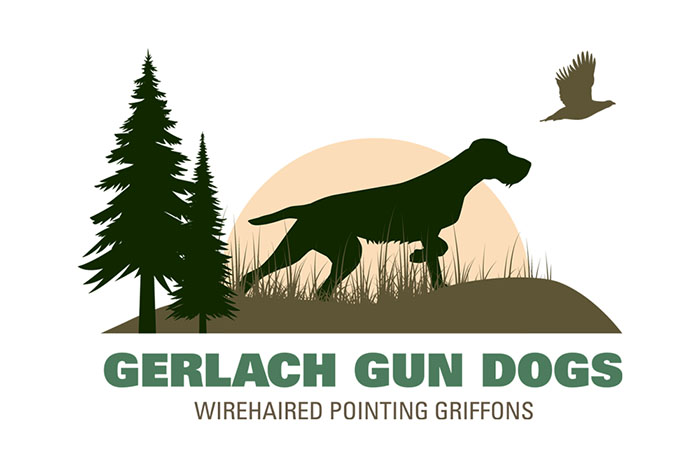 Gerlach Gun Dogs Logo - On Point Design